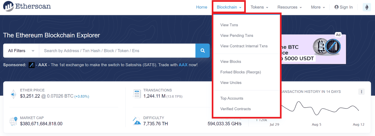 Etherscan: A Detailed Guide to Ethereum Blockchain Explorer for Beginners (2023) - BTA Guru