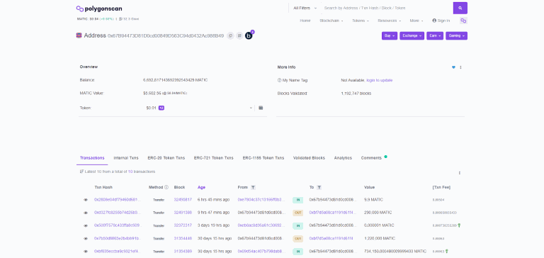 Polygonscan: A User’s Guide to Polygon Blockchain Explorer 2023 - BTA Guru