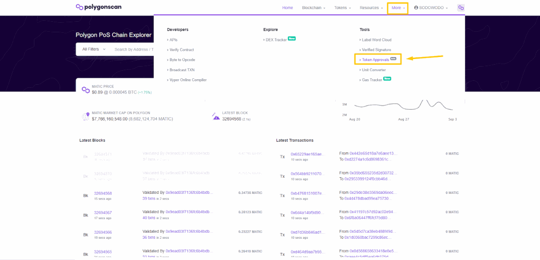 Polygonscan: A User’s Guide to Polygon Blockchain Explorer 2023 - BTA Guru