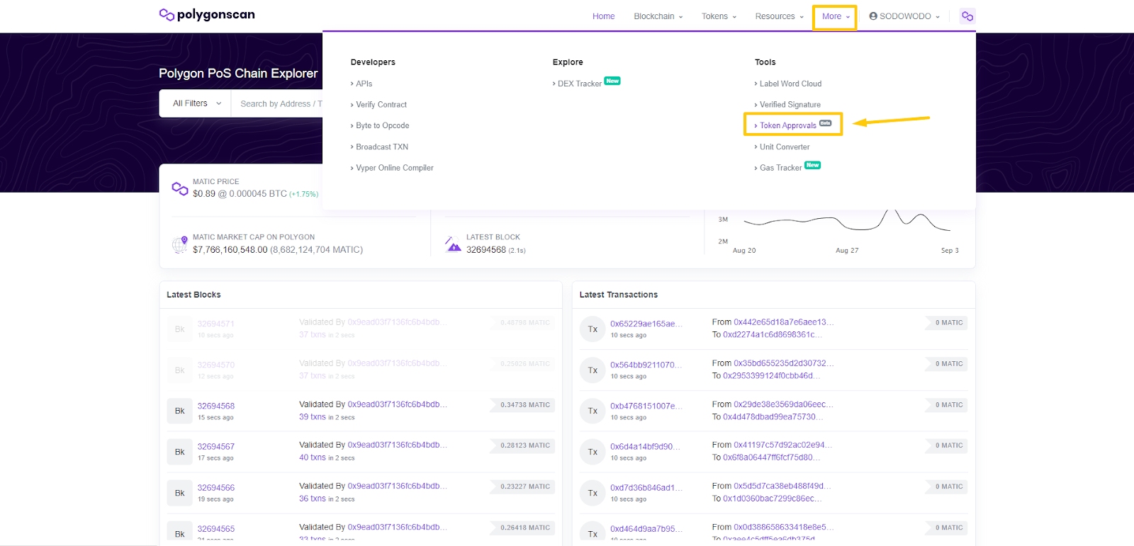Polygonscan: A User’s Guide to Polygon Blockchain Explorer 2023 - BTA Guru