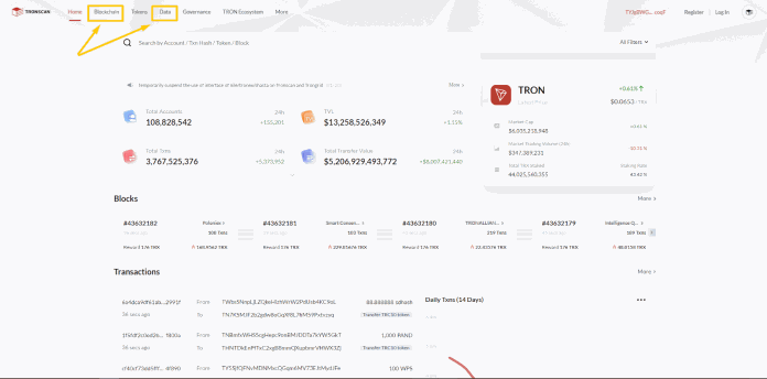 Tronscan A Users Guide To Tronscan Blockchain Explorer 2023 Bta Guru 0809