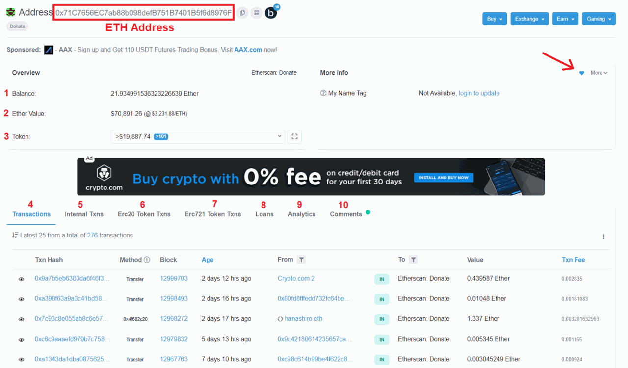 Etherscan: A Detailed Guide to Ethereum Blockchain Explorer for Beginners (2023) - BTA Guru