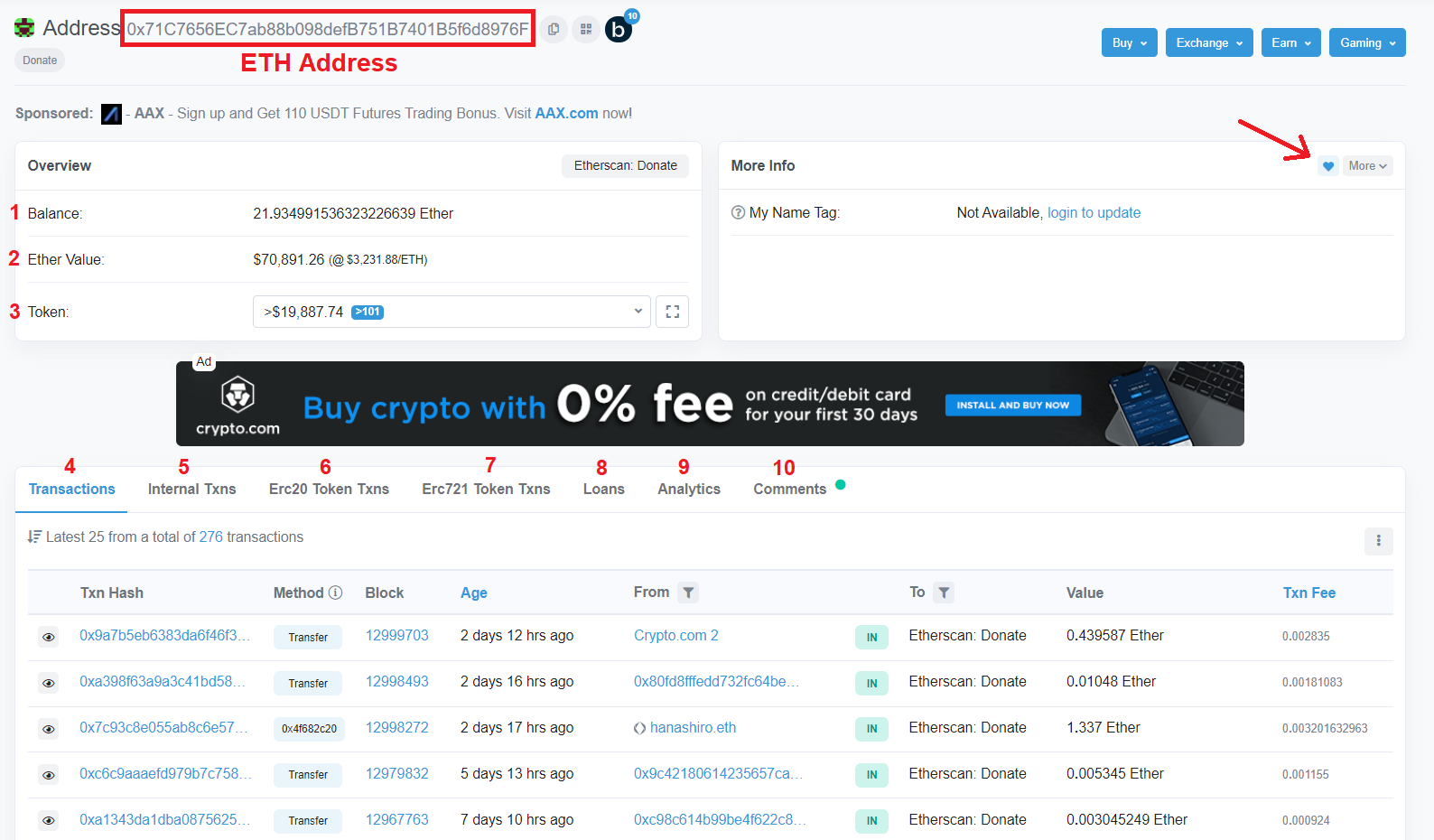 Etherscan: A Detailed Guide to Ethereum Blockchain Explorer for Beginners (2023) - BTA Guru